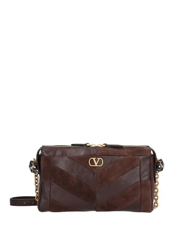 Valentino Garavani Small Panthea Bag - Brown