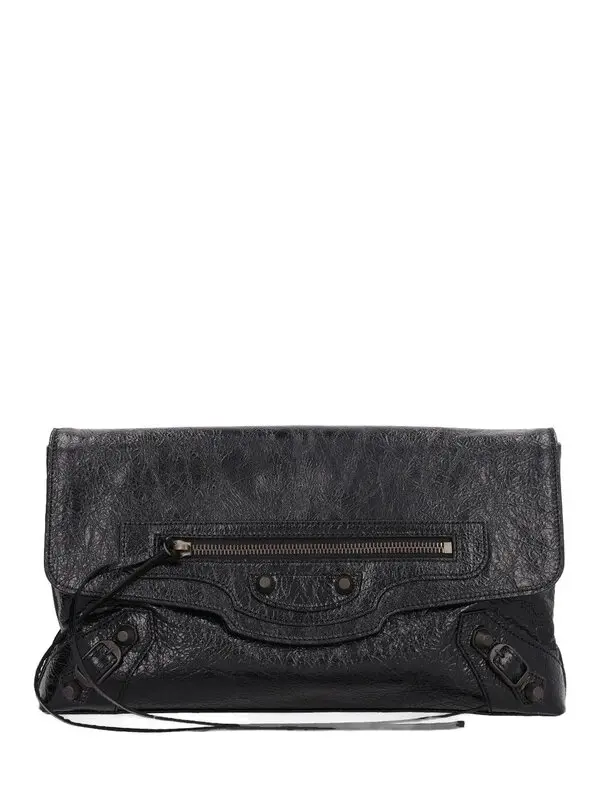 Balenciaga Le City” Clutch - Black