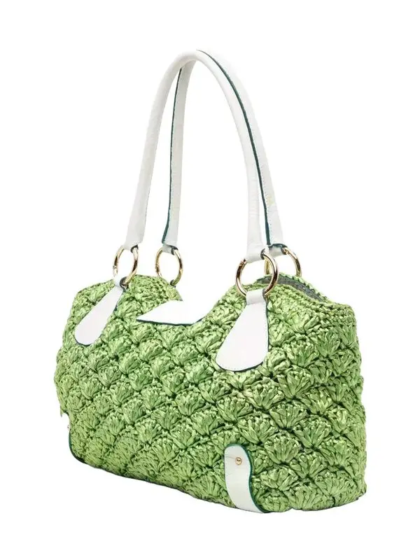 Dolce & Gabbana Raffia Tote Bag - Green