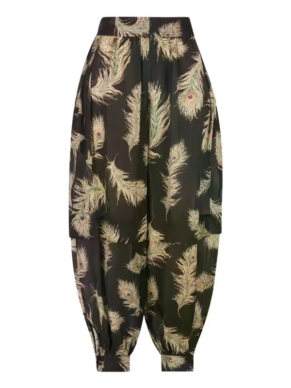 Zimmermann Cuffed Trousers - Black