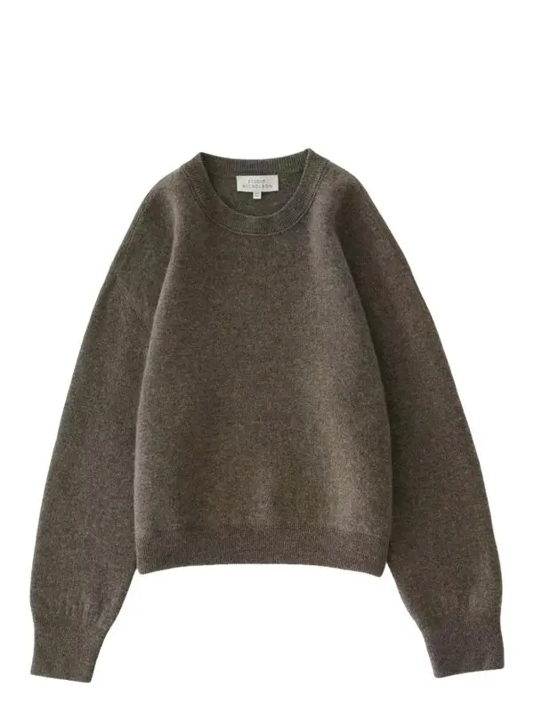 Studio Nicholson Morina Crew-neck Sweater - Brown