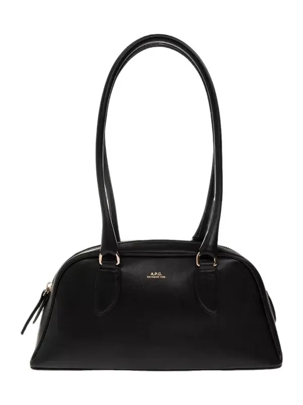 A.p.c. Paloma Logo-print Shoulder Bag - Black
