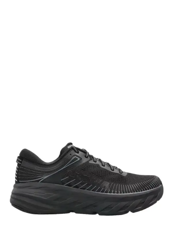 HOKA® Bondi Lace-up Sneakers - Black