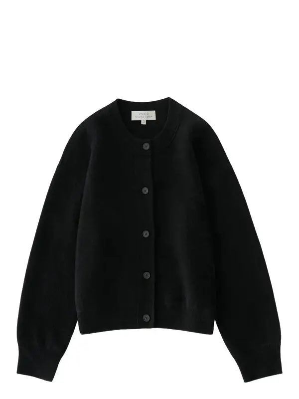 Studio Nicholson Arvine Button-up Cardigan - Black
