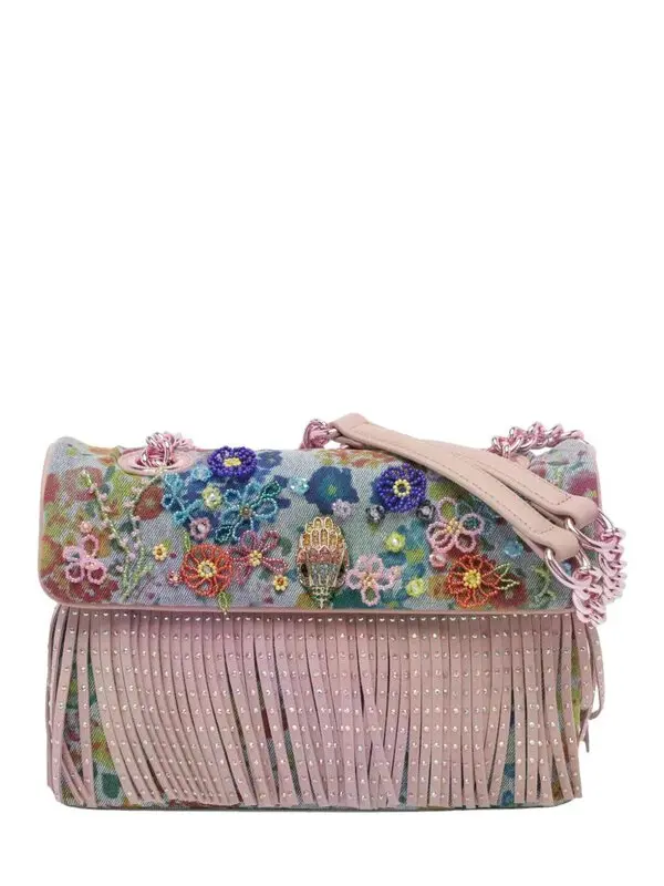 Kurt Geiger Kensington Fringe Bag - Blue