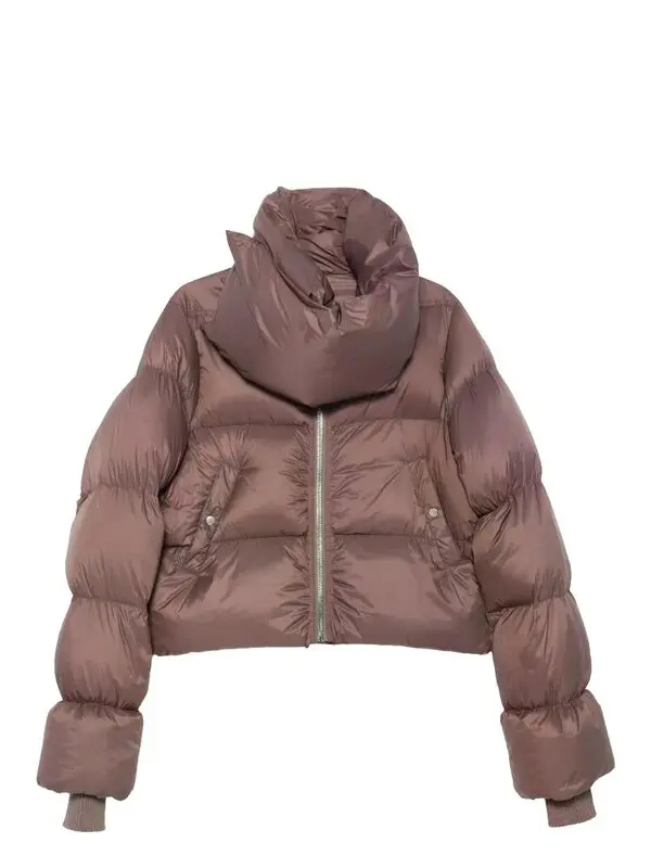 Rick Owens Funnel-neck Puffer Jacket - Purple