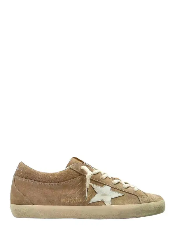GOLDEN GOOSE Super-star Metallic-detail Sneakers - Neutrals