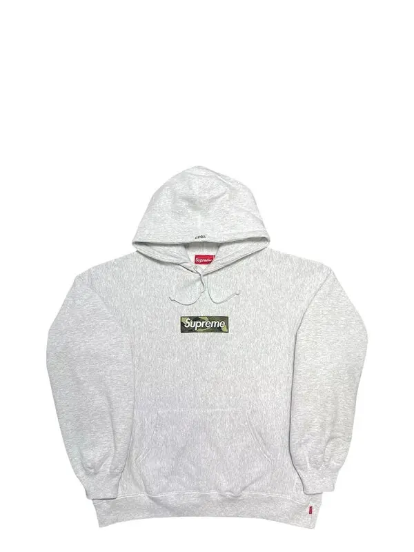 Supreme Box Logo Hoodie - Grey