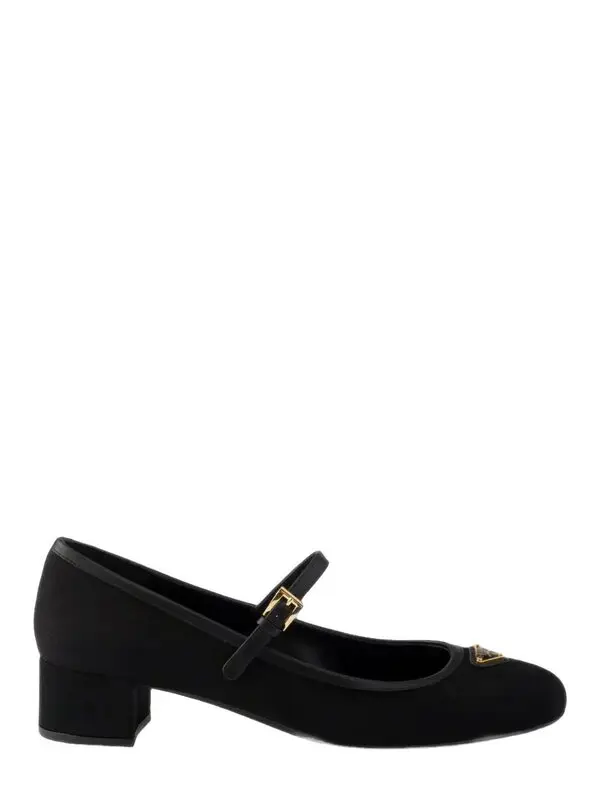 Prada Fabric Pumps - Black