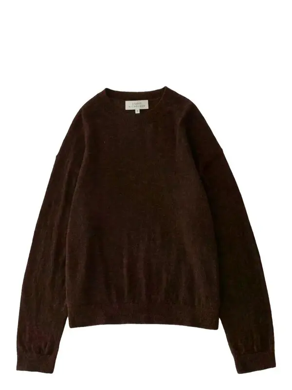 Studio Nicholson Picco Crew-neck Sweater - Brown