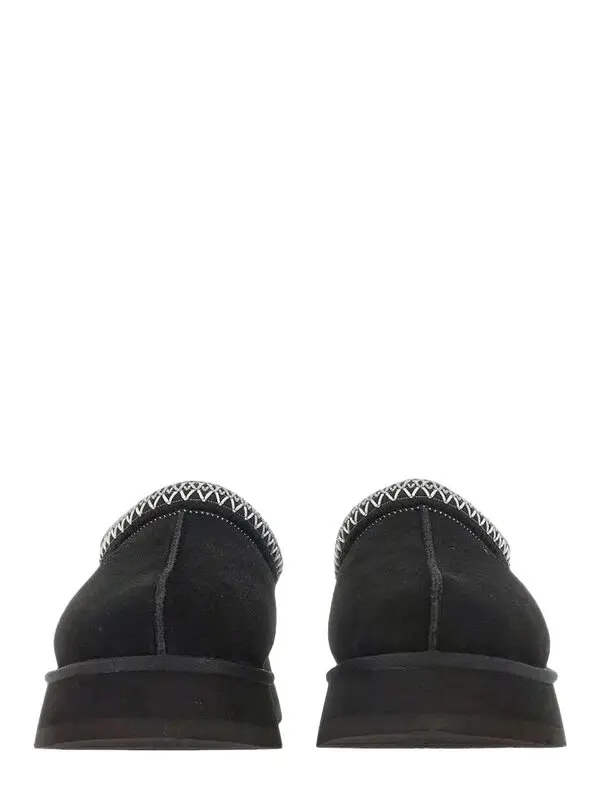 UGG Tazz Ii Embroidered Suede Slippers - Black