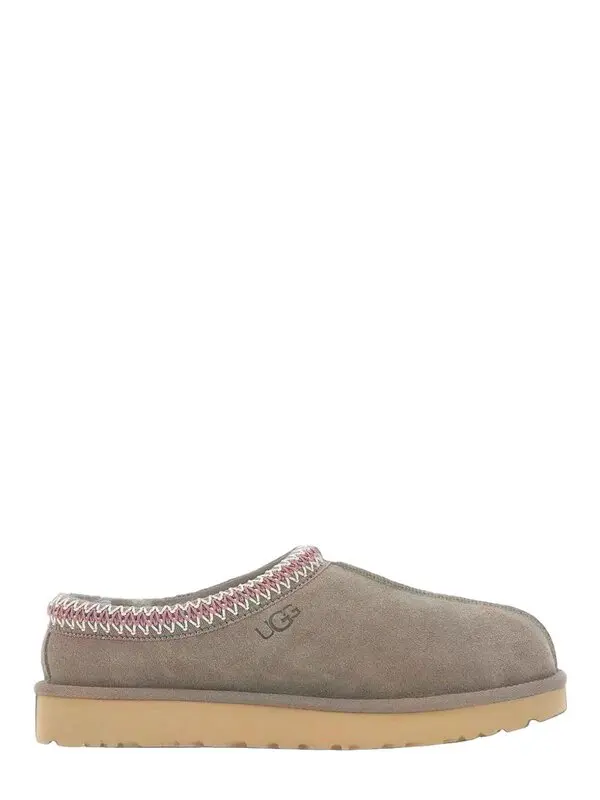 UGG Tasman Ii Braid Suede Slippers - Grey