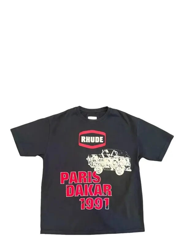 Rhude Graphic-print T-shirt - Black