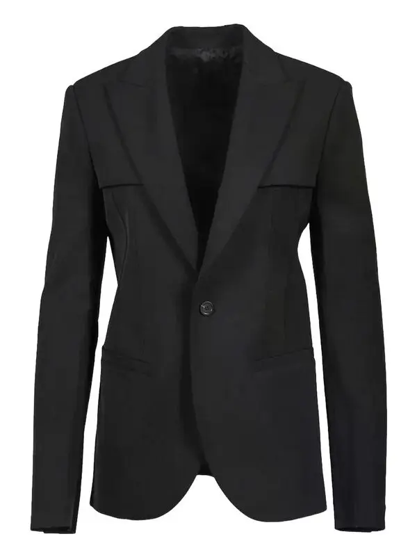 JEAN PAUL GAULTIER Panelled Tailored Jacket - Black