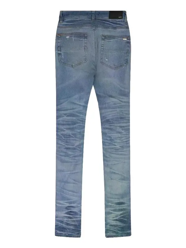 Amiri Crystal Thrasher Jeans - Blue