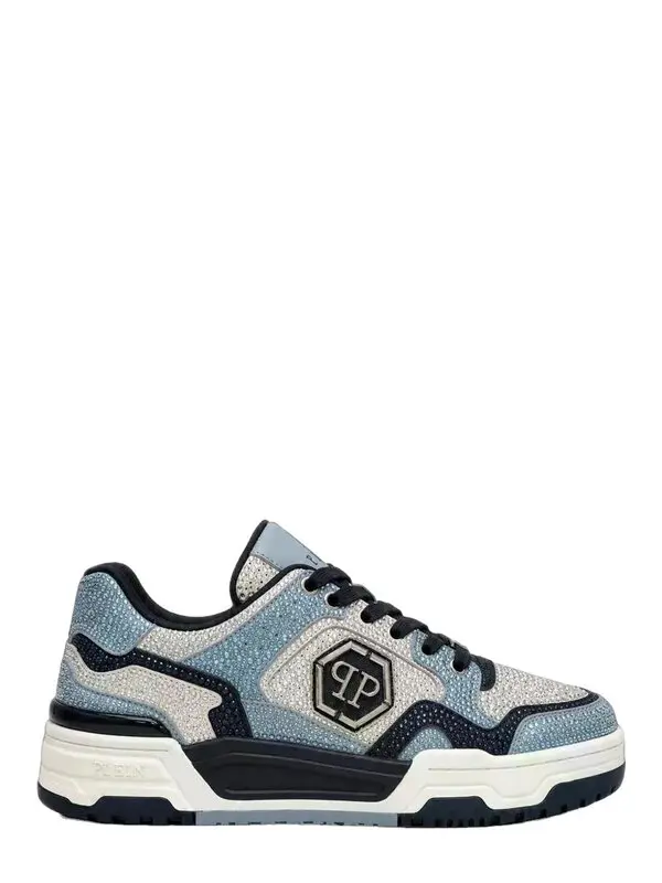 Philipp Plein Low-top Predator V2 Strass Sneakers - Blue