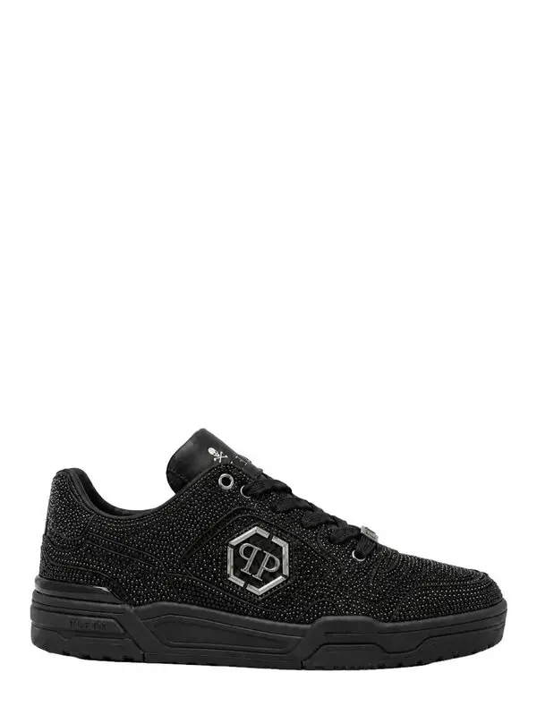 Philipp Plein Low-top Predator V2 Strass Sneakers - Black