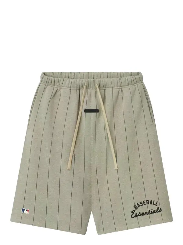 Fear Of God Mlb Pinstriped Shorts - Grey