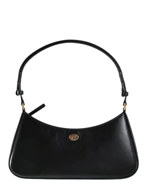 Tory Burch Robinson Zip Top Shoulder Bag - Black