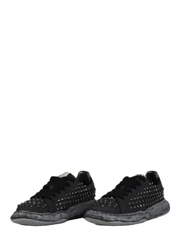 Mihara Yasuhiro Charles Studded Sneakers - Black