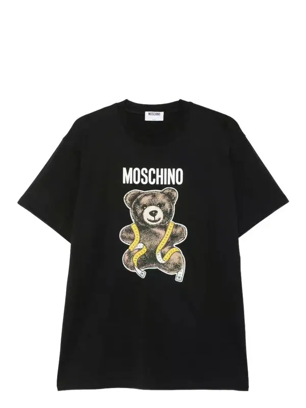 Moschino Teddy Bear Graphic T-shirt - Black