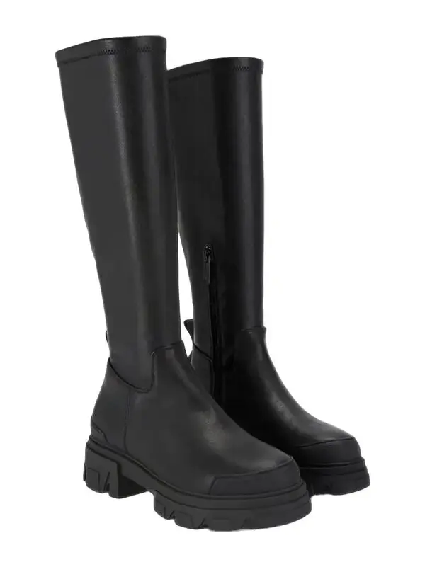 Kurt Geiger Stomp Sock Knee Boots - Black