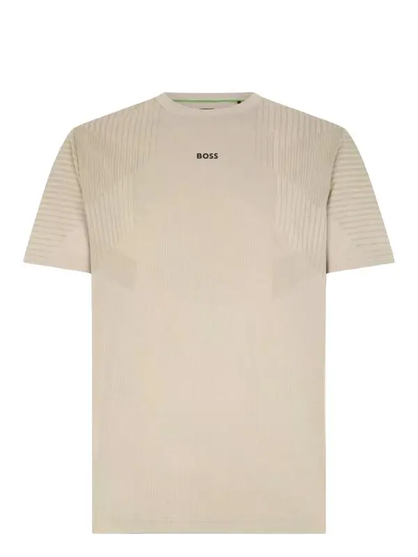 BOSS Logo-detail T-shirt - Neutrals