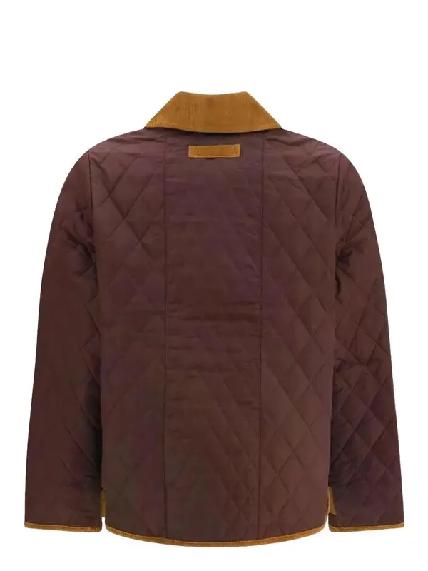 Barbour Ainsdale Patchwork Quilted Jacket - Red