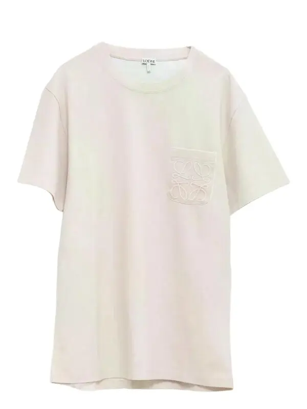 Loewe Anagram Pocket T-shirt - Neutrals