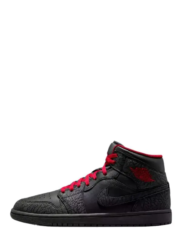 JORDAN Air 1 Mid Se Hellfire Sneakers - Black