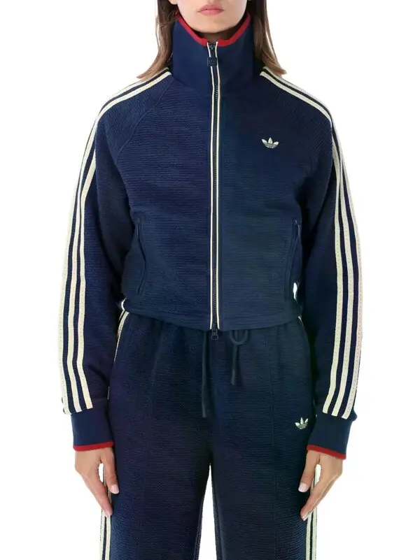 Adidas Firebird 3-stripes Sweatshirt - Blue