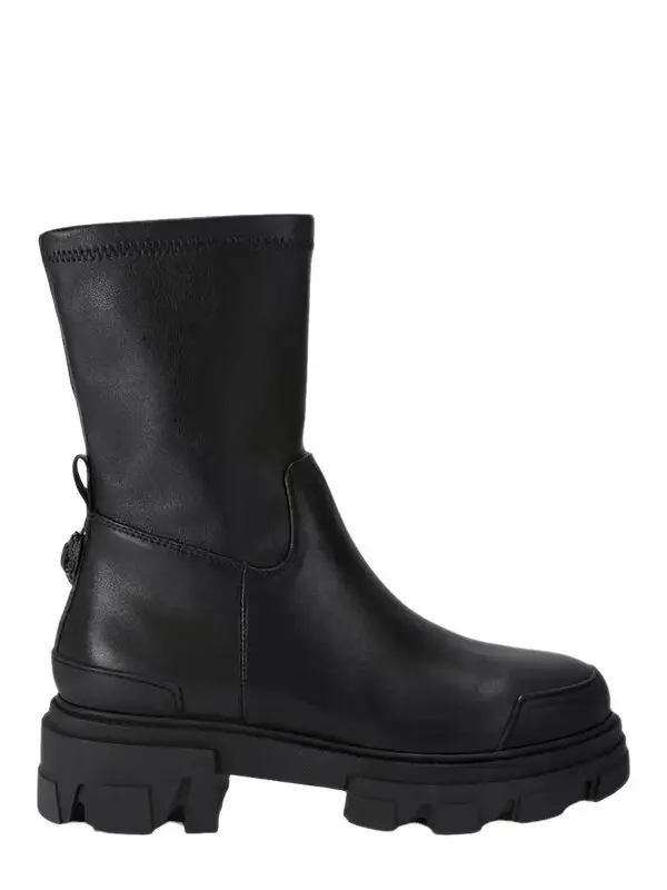Kurt Geiger Stomp Sock Ankle Boots - Black