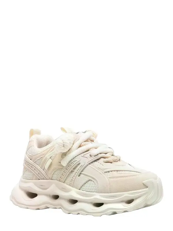 BUFFALO Malaga Lace Chunky Rope-lace Sneakers - Neutrals