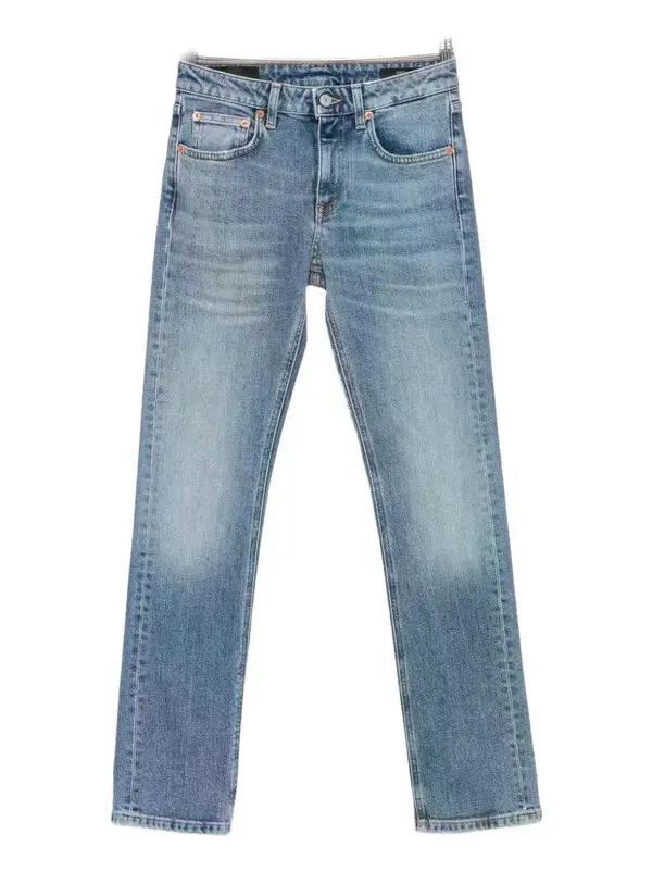 DONDUP Faded Slim-fit Jeans - Blue