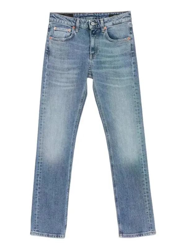 DONDUP Faded Slim-fit Jeans - Blue