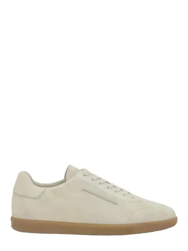 Zegna Suede Low-top Sneakers - Neutrals