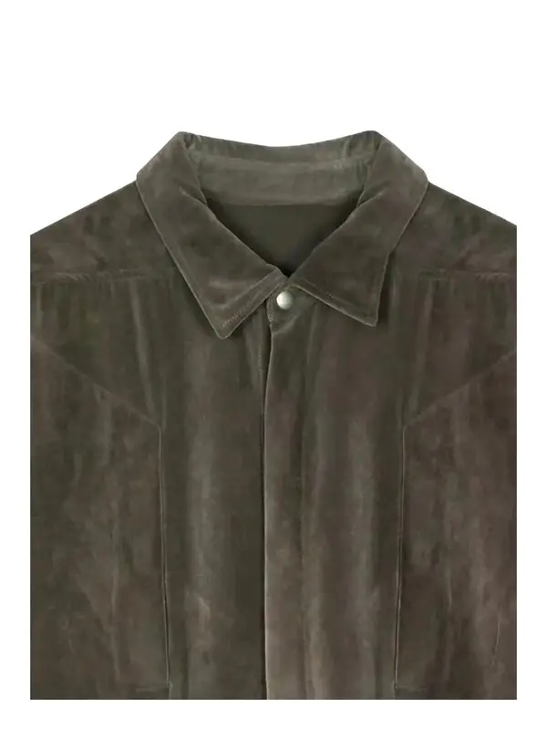 Rick Owens Fog Pocket Shirt - Brown