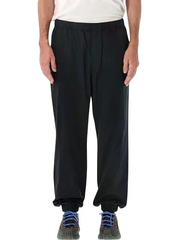 Moncler Logo-patch Elasticated-ankle Track Pants - Black