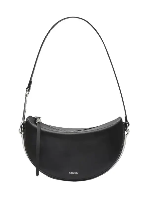 Burberry Small Bridle Saddle Bag - Black