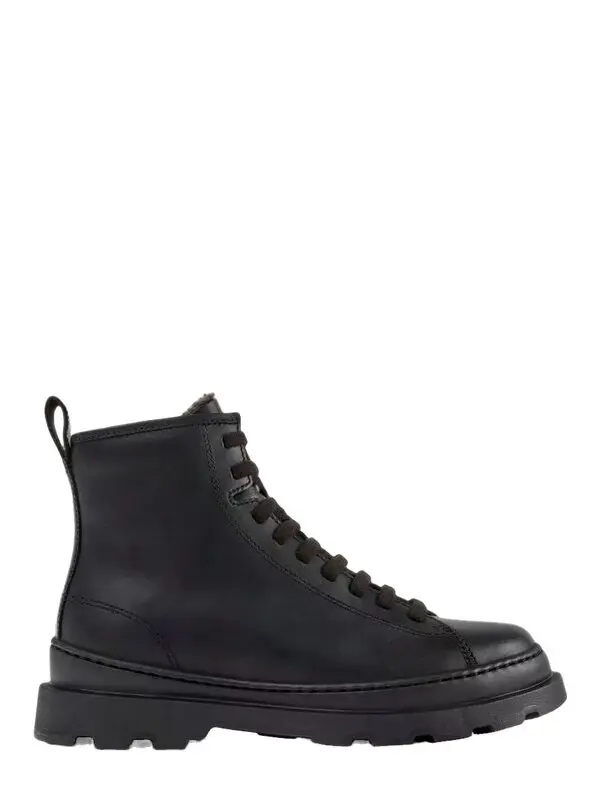 Camper Brutus Lace-up Boots - Black