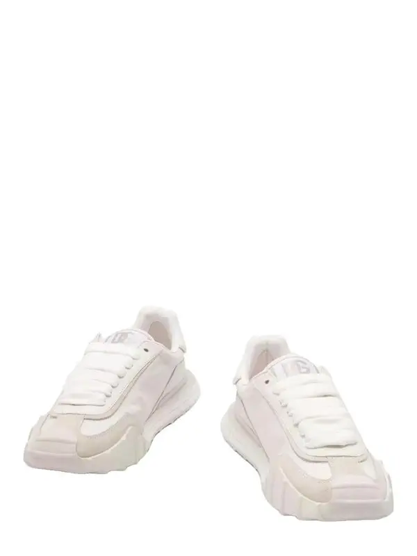 Dolce & Gabbana Dg Logo-patch Sneakers - Neutrals