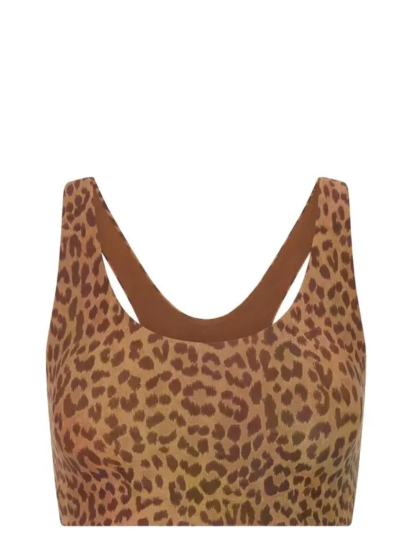 The Upside Javan Jade Sports Bra - Brown