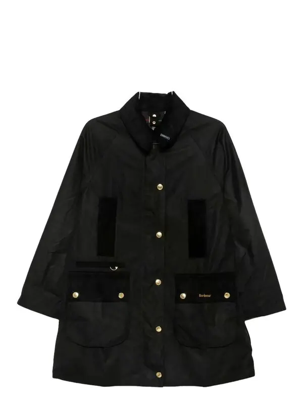 Barbour Beaufort Corduroy-collar Jacket - Black