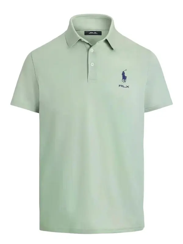 Rlx Ralph Lauren Logo-embroidered Polo Shirt - Green