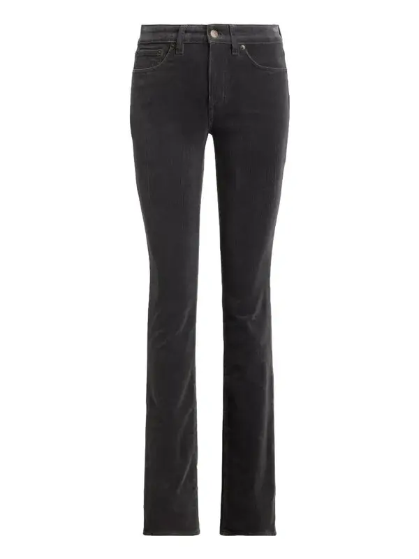 Ralph Lauren Corduroy Slim-straight Trousers - Grey