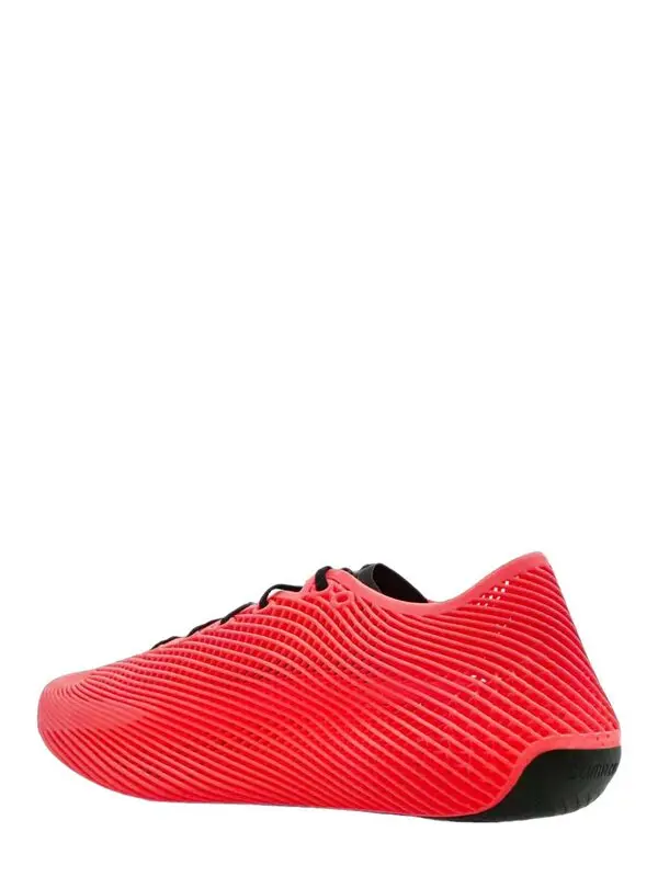 Adidas Climacool Signature-stripe Sneakers - Red