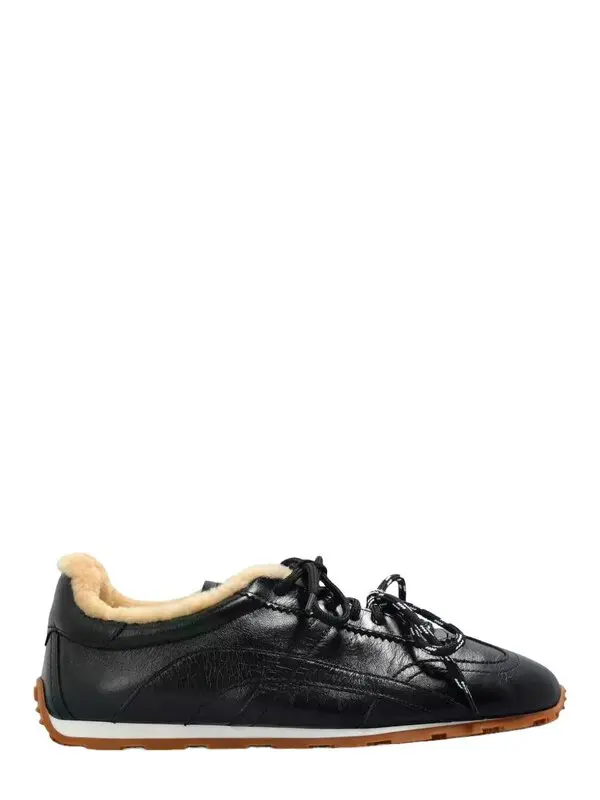 Dsquared2 Dc-642 Leather Sneakers - Black