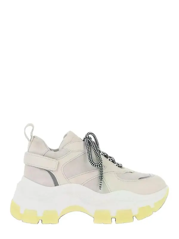 Prada Platform Touch-strap Sneakers - Neutrals