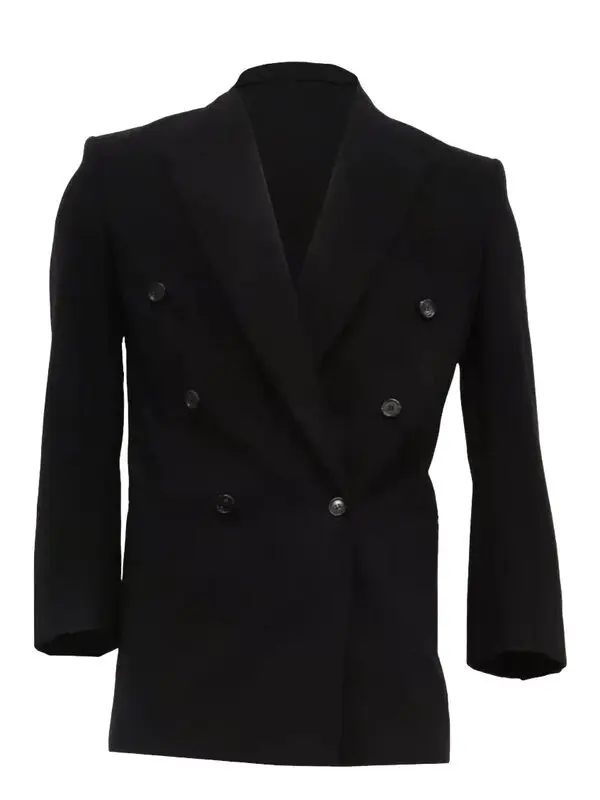 Saint Laurent Double-breasted Blazer - Black
