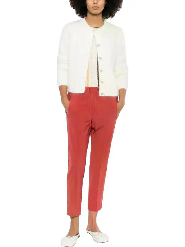 Brunello Cucinelli Drawstring Track Pants - Red